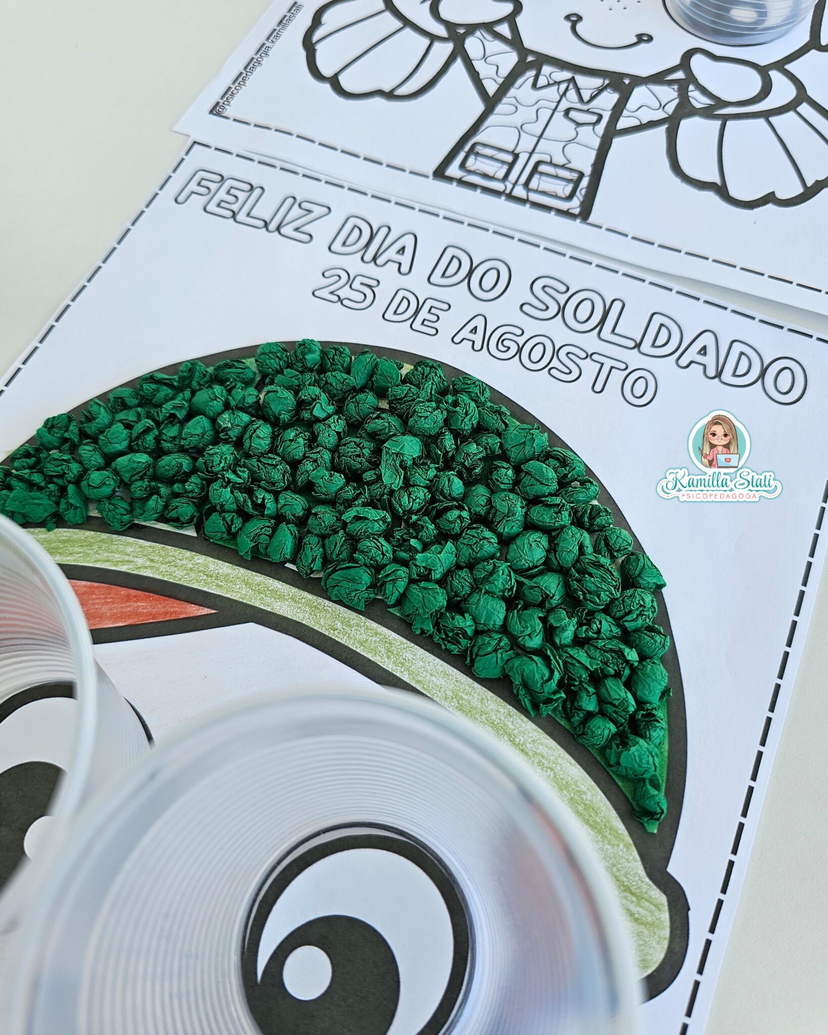 Atividade interativa dia do soldado - Materiais Para Profes: Seu Portal ...