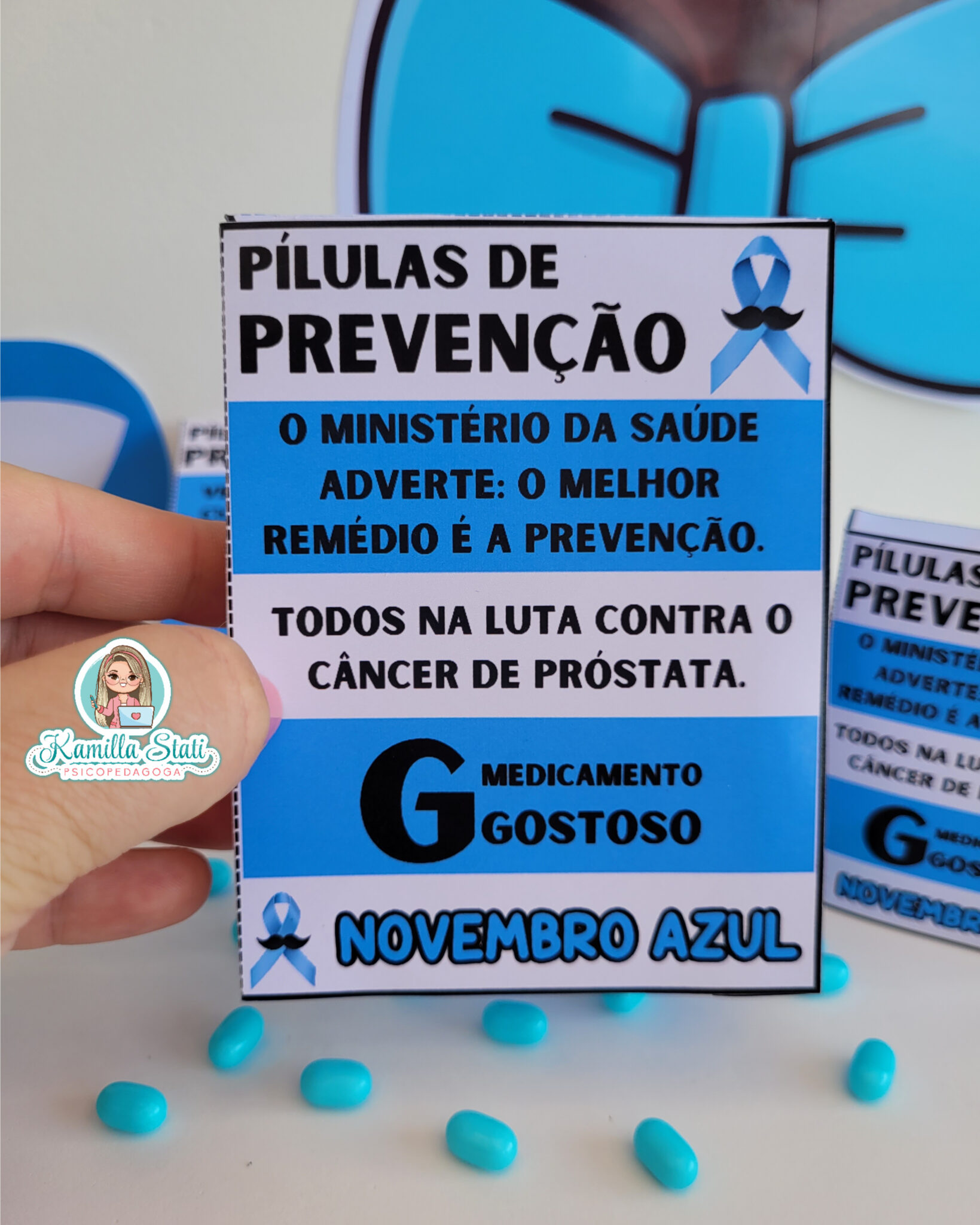 Pílulas novembro azul - Materiais Para Profes: Seu Portal de Recursos