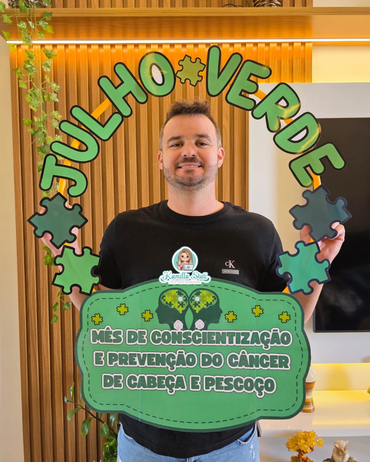 Bambolê para foto Julho Verde: Câncer de cabeça e pescoço - Materiais ...